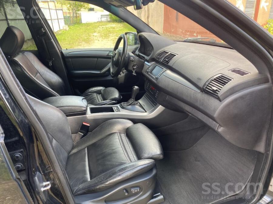 Melns BMW X5 2004 Rīga, ar dzinēja tilpumu 3.00 L un nobraukumu 356 tūkst. km par 3500 €, foto 5 vietnē AUTOMOTO.COM.LV