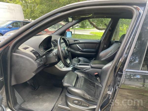Melns BMW X5 2004 Rīga, ar dzinēja tilpumu 3.00 L un nobraukumu 356 tūkst. km par 3500 €, foto 6 vietnē AUTOMOTO.COM.LV