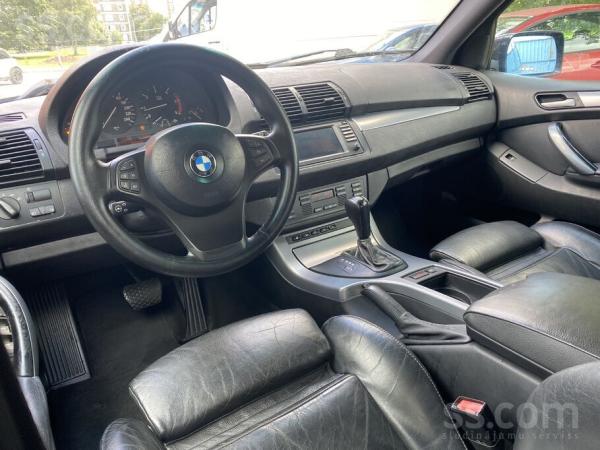 Melns BMW X5 2004 Rīga, ar dzinēja tilpumu 3.00 L un nobraukumu 356 tūkst. km par 3500 €, foto 7 vietnē AUTOMOTO.COM.LV