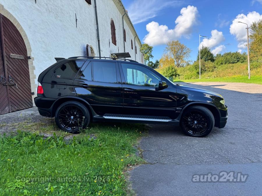 Black BMW X5 2004 in Tallinn, with an engine capacity of 3.00 L and mileage of 298 thousand km for 15500 €, photo 4 on AUTOMOTO.COM.LV