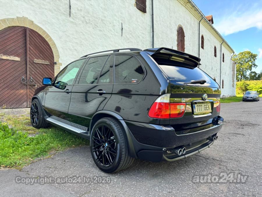 Black BMW X5 2004 in Tallinn, with an engine capacity of 3.00 L and mileage of 298 thousand km for 15500 €, photo 6 on AUTOMOTO.COM.LV