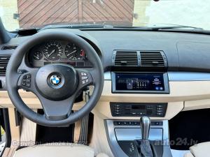 Black BMW X5 2004 in Tallinn, with an engine capacity of 3.00 L and mileage of 298 thousand km for 15500 €, photo 8 on AUTOMOTO.COM.LV