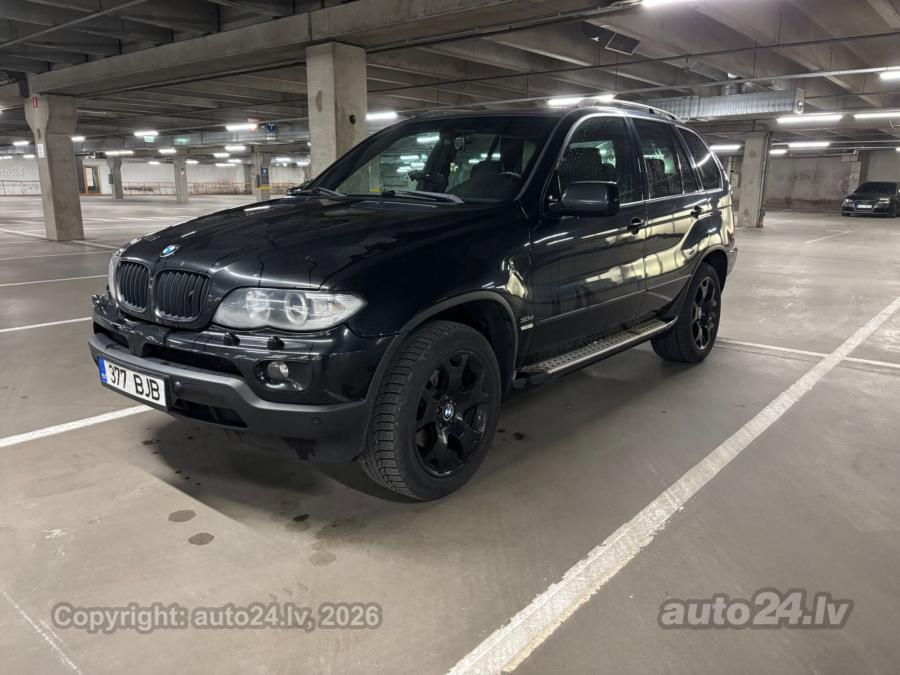Melns BMW X5 2005 Tallina, ar dzinēja tilpumu 3.00 L un nobraukumu 360 tūkst. km par 4000 €, foto 3 vietnē AUTOMOTO.COM.LV