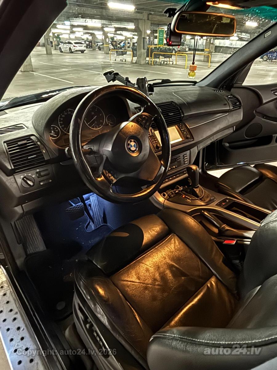 Melns BMW X5 2005 Tallina, ar dzinēja tilpumu 3.00 L un nobraukumu 360 tūkst. km par 4000 €, foto 8 vietnē AUTOMOTO.COM.LV