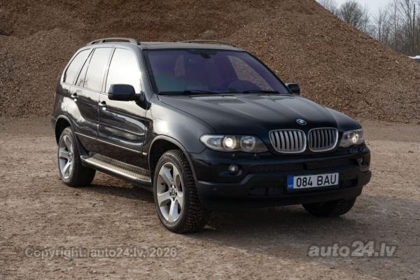 Black BMW X5 2006 in Rapla, with an engine capacity of 3.00 L and mileage of 213 thousand km for 6000 €, photo 1 on AUTOMOTO.COM.LV