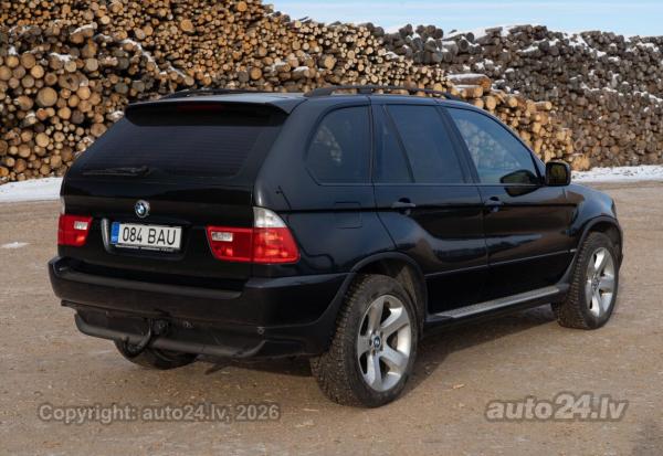 Black BMW X5 2006 in Rapla, with an engine capacity of 3.00 L and mileage of 213 thousand km for 6000 €, photo 4 on AUTOMOTO.COM.LV