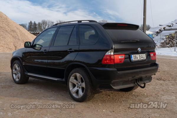Black BMW X5 2006 in Rapla, with an engine capacity of 3.00 L and mileage of 213 thousand km for 6000 €, photo 6 on AUTOMOTO.COM.LV
