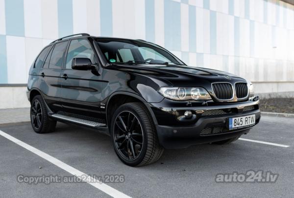 Melns BMW X5 2006 Tallina, ar dzinēja tilpumu 3.00 L un nobraukumu 338 tūkst. km par 6500 €, foto 1 vietnē AUTOMOTO.COM.LV