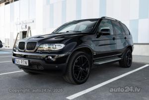 Black BMW X5 2006 in Tallinn, with an engine capacity of 3.00 L and mileage of 338 thousand km for 6500 €, photo 4 on AUTOMOTO.COM.LV