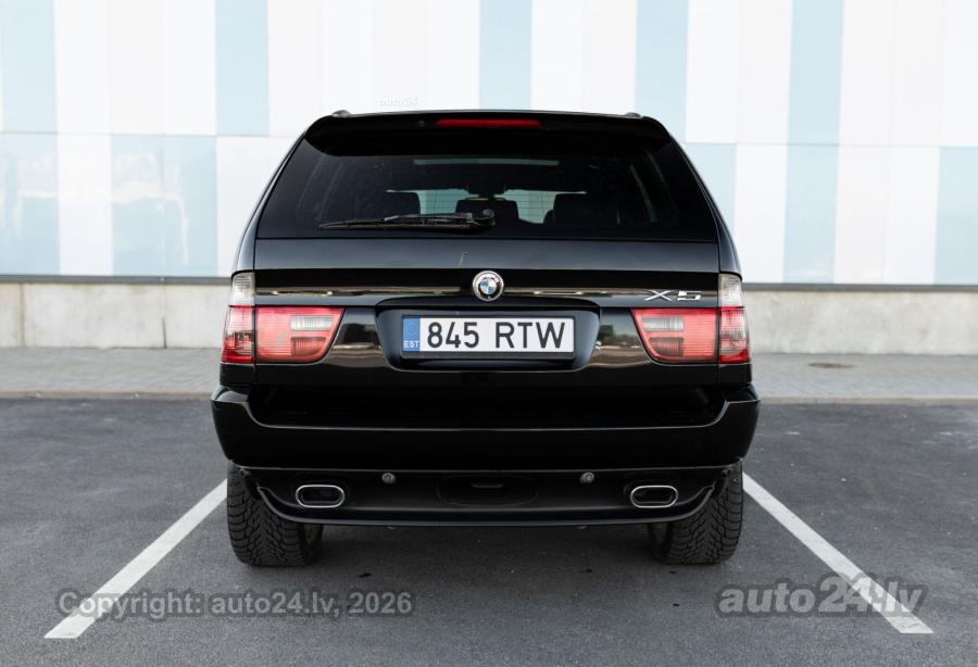 Black BMW X5 2006 in Tallinn, with an engine capacity of 3.00 L and mileage of 338 thousand km for 6500 €, photo 6 on AUTOMOTO.COM.LV
