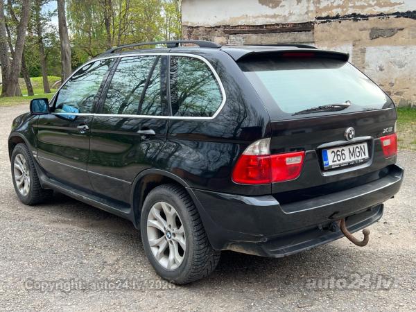 Black BMW X5 2006 in Polva, with an engine capacity of 3.00 L and mileage of 310 thousand km for 5200 €, photo 2 on AUTOMOTO.COM.LV