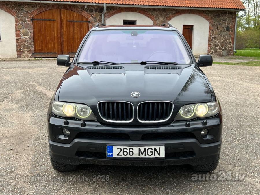 Black BMW X5 2006 in Polva, with an engine capacity of 3.00 L and mileage of 310 thousand km for 5200 €, photo 6 on AUTOMOTO.COM.LV