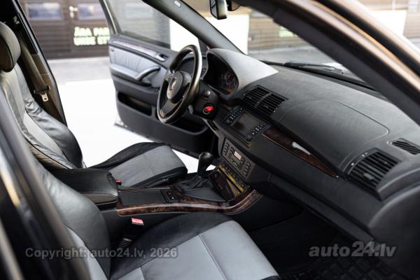 Black BMW X5 2006 in Tallinn, with an engine capacity of 3.00 L and mileage of 324 thousand km for 5999 €, photo 10 on AUTOMOTO.COM.LV