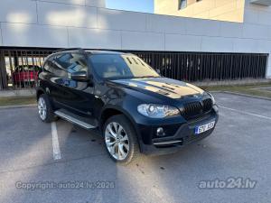 Black BMW X5 2007 in Tartu, with an engine capacity of 3.00 L and mileage of 382 thousand km for 7800 €, photo 7 on AUTOMOTO.COM.LV