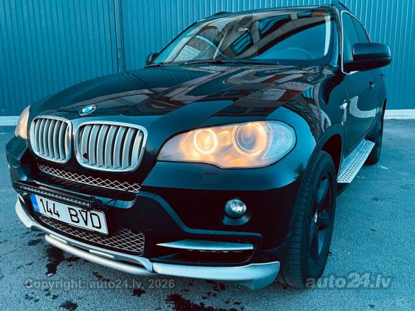 Melns BMW X5 2007 Rakvere, ar dzinēja tilpumu 3.00 L un nobraukumu 485 tūkst. km par 7000 €, foto 1 vietnē AUTOMOTO.COM.LV