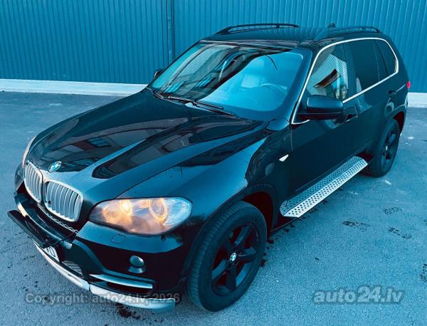 Melns BMW X5 2007 Rakvere, ar dzinēja tilpumu 3.00 L un nobraukumu 485 tūkst. km par 7000 €, foto 8 vietnē AUTOMOTO.COM.LV