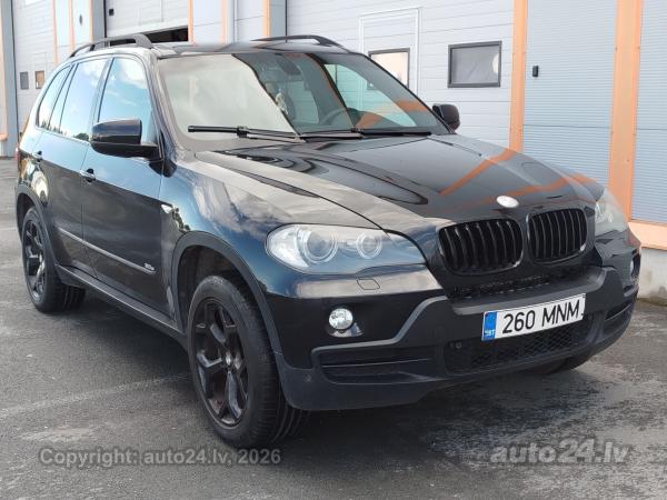 Black BMW X5 2007 in Tartu, with an engine capacity of 3.00 L and mileage of 280 thousand km for 8890 €, photo 3 on AUTOMOTO.COM.LV