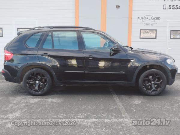 Black BMW X5 2007 in Tartu, with an engine capacity of 3.00 L and mileage of 280 thousand km for 8890 €, photo 7 on AUTOMOTO.COM.LV