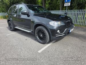 Melns BMW X5 2007 Tartu, ar dzinēja tilpumu 3.00 L un nobraukumu 314 tūkst. km par 8799 €, foto  vietnē AUTOMOTO.COM.LV