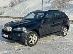 Black BMW X5 2008 in Rakvere, with an engine capacity of 3.00 L and mileage of 287 thousand km for 9490 €, photo  on AUTOMOTO.COM.LV