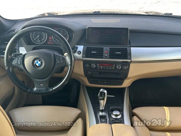 Black BMW X5 2008 in Rakvere, with an engine capacity of 3.00 L and mileage of 287 thousand km for 9490 €, photo 6 on AUTOMOTO.COM.LV