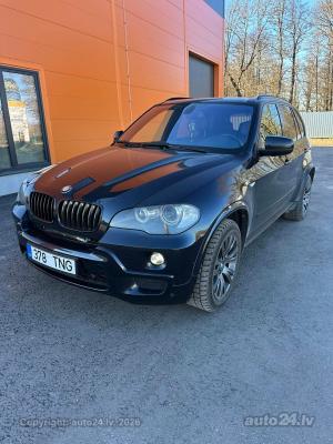 Melns BMW X5 2008 Tallina, ar dzinēja tilpumu 3.00 L un nobraukumu 0 tūkst. km par 9500 €, foto  vietnē AUTOMOTO.COM.LV