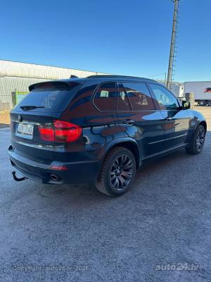Black BMW X5 2008 in Tallinn, with an engine capacity of 3.00 L and mileage of 0 thousand km for 9500 €, photo 4 on AUTOMOTO.COM.LV