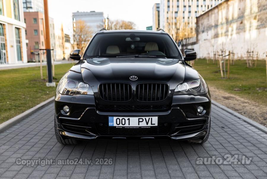 Black BMW X5 2008 in Tallinn, with an engine capacity of 3.00 L and mileage of 250 thousand km for 11998 €, photo 1 on AUTOMOTO.COM.LV