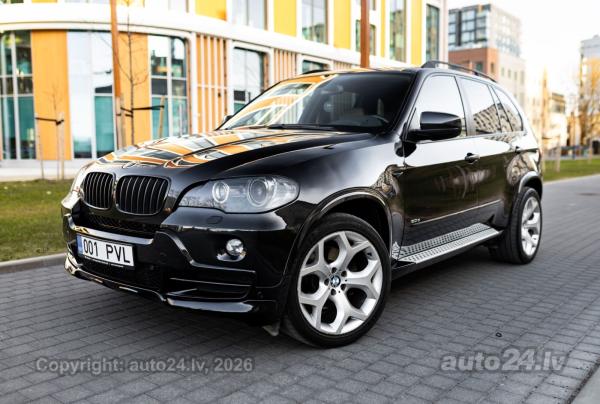 Melns BMW X5 2008 Tallina, ar dzinēja tilpumu 3.00 L un nobraukumu 250 tūkst. km par 11998 €, foto 2 vietnē AUTOMOTO.COM.LV