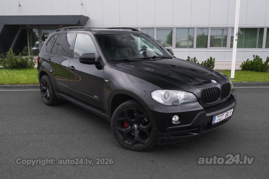 Melns BMW X5 2008 Tallina, ar dzinēja tilpumu 3.00 L un nobraukumu 0 tūkst. km par 6699 €, foto 1 vietnē AUTOMOTO.COM.LV