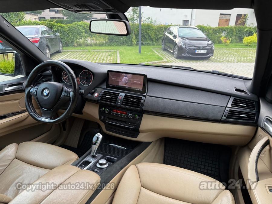Черный БМВ Х5 2008 в Тарту, объемом двигателя 3.00 л и пробегом 411 тыс. км за 6800 €, фото 12 на AUTOMOTO.COM.LV
