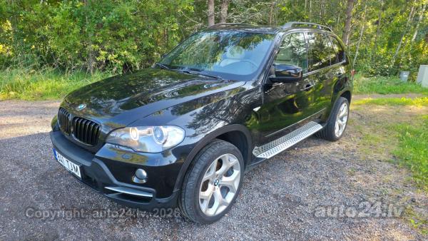 Melns BMW X5 2008 Tallina, ar dzinēja tilpumu 3.00 L un nobraukumu 388 tūkst. km par 8300 €, foto 1 vietnē AUTOMOTO.COM.LV