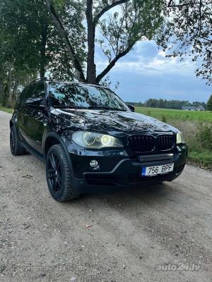 Black BMW X5 2008 in Tallinn, with an engine capacity of 3.00 L and mileage of 480 thousand km for 8300 €, photo  on AUTOMOTO.COM.LV