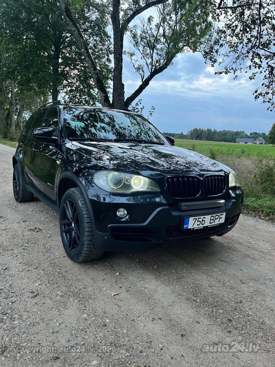 Melns BMW X5 2008 Tallina, ar dzinēja tilpumu 3.00 L un nobraukumu 480 tūkst. km par 8300 €, foto 1 vietnē AUTOMOTO.COM.LV