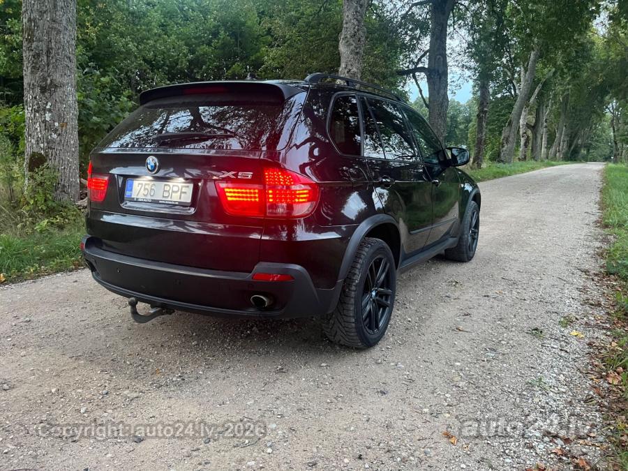 Melns BMW X5 2008 Tallina, ar dzinēja tilpumu 3.00 L un nobraukumu 480 tūkst. km par 8300 €, foto 6 vietnē AUTOMOTO.COM.LV