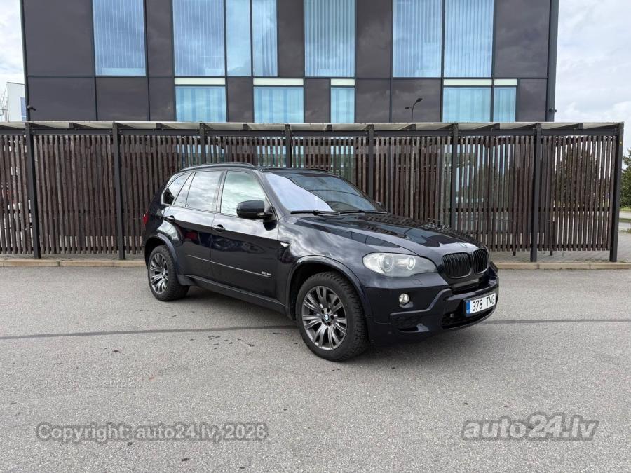 Melns BMW X5 2008 Tartu, ar dzinēja tilpumu 3.00 L un nobraukumu 404 tūkst. km par 7999 €, foto 5 vietnē AUTOMOTO.COM.LV