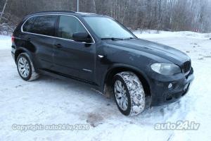 Black BMW X5 2010 in Tallinn, with an engine capacity of 3.00 L and mileage of 344 thousand km for 10900 €, photo 3 on AUTOMOTO.COM.LV