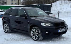 Melns BMW X5 2010 Tallina, ar dzinēja tilpumu 3.00 L un nobraukumu 225 tūkst. km par 10499 €, foto  vietnē AUTOMOTO.COM.LV