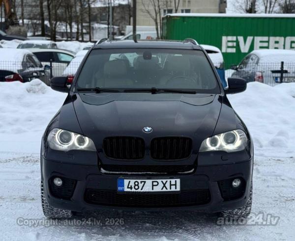 Black BMW X5 2010 in Tallinn, with an engine capacity of 3.00 L and mileage of 225 thousand km for 10499 €, photo 2 on AUTOMOTO.COM.LV