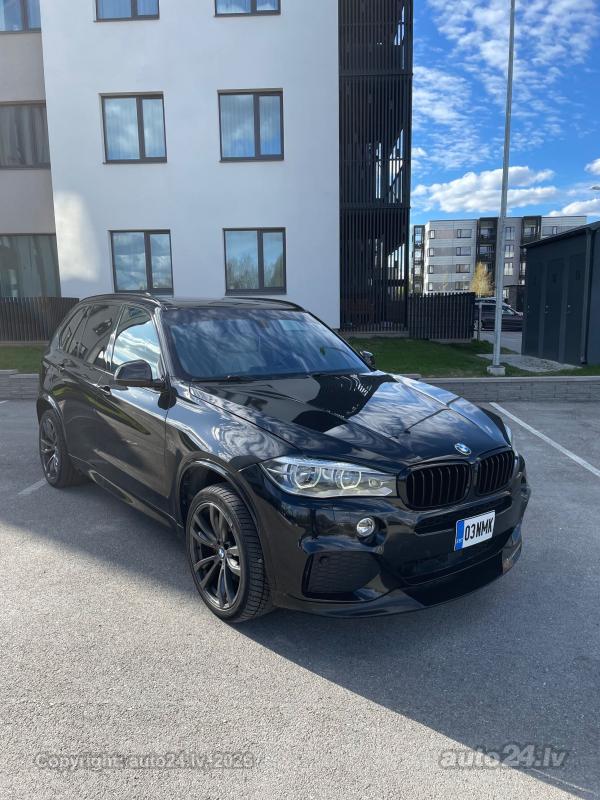 Black BMW X5 2014 in Tartu, with an engine capacity of 3.00 L and mileage of 186 thousand km for 22999 €, photo 1 on AUTOMOTO.COM.LV