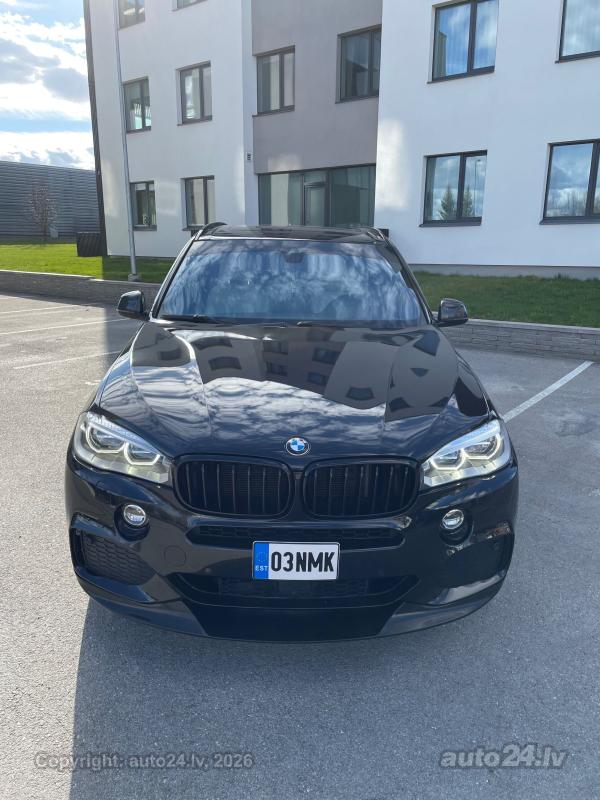 Black BMW X5 2014 in Tartu, with an engine capacity of 3.00 L and mileage of 186 thousand km for 22999 €, photo 3 on AUTOMOTO.COM.LV
