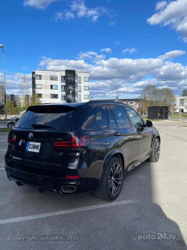 Black BMW X5 2014 in Tartu, with an engine capacity of 3.00 L and mileage of 186 thousand km for 22999 €, photo 8 on AUTOMOTO.COM.LV