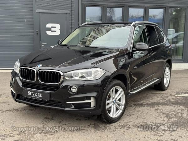 Black BMW X5 2016 in Tallinn, with an engine capacity of 3.00 L and mileage of 233 thousand km for 19995 €, photo 2 on AUTOMOTO.COM.LV