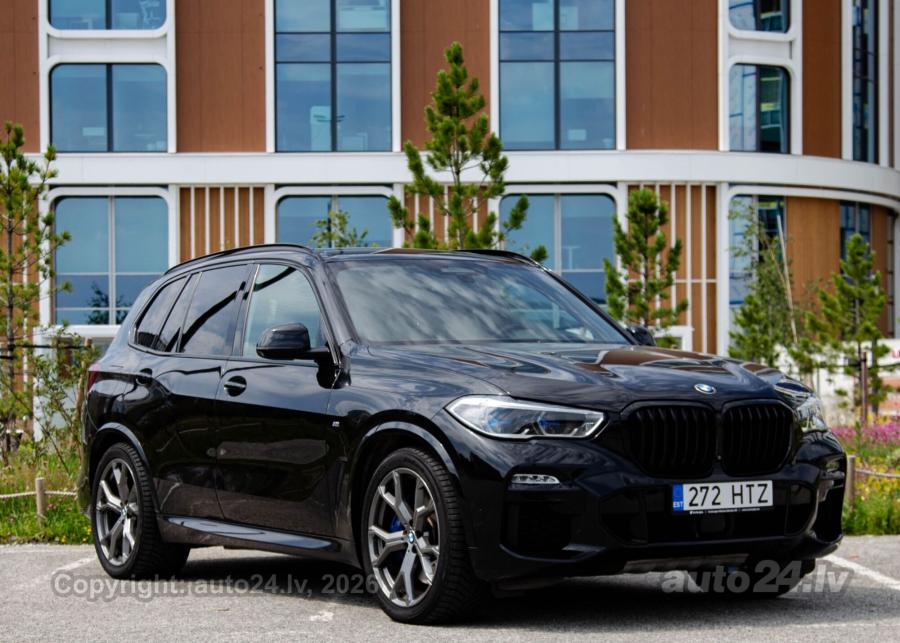 Melns BMW X5 2019 Tallina, ar dzinēja tilpumu 3.00 L un nobraukumu 107 tūkst. km par 52900 €, foto 1 vietnē AUTOMOTO.COM.LV