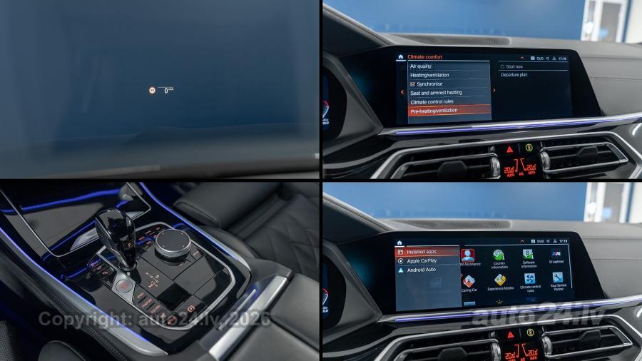Melns BMW X5 2023 Tallina, ar dzinēja tilpumu 3.00 L un nobraukumu 82 tūkst. km par 64900 €, foto 19 vietnē AUTOMOTO.COM.LV