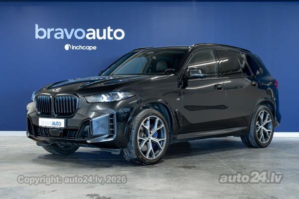 Black BMW X5 2023 in Tallinn, with an engine capacity of 2.99 L and mileage of 50 thousand km for 75900 €, photo 1 on AUTOMOTO.COM.LV