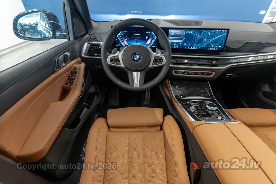 Melns BMW X5 2026 Tallina, ar dzinēja tilpumu 3.00 L un nobraukumu 1 tūkst. km par 97038 €, foto 12 vietnē AUTOMOTO.COM.LV