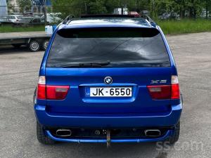 Blue BMW X5 2000 in Riga, with an engine capacity of 4.40 L and mileage of 236 thousand km for 3800 €, photo 4 on AUTOMOTO.COM.LV