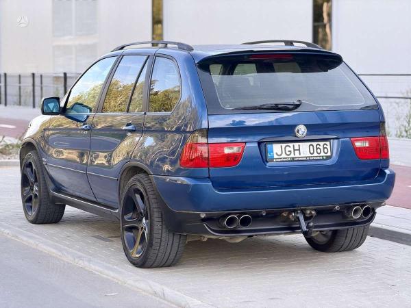 Синий БМВ Х5 2001 в Вильнюс, объемом двигателя 2.93 л и пробегом 447 тыс. км за 2650 €, фото 8 на AUTOMOTO.COM.LV
