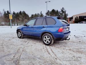 Blue BMW X5 2002 in Tallinn, with an engine capacity of 2.90 L and mileage of 414 thousand km for 2799 €, photo 5 on AUTOMOTO.COM.LV